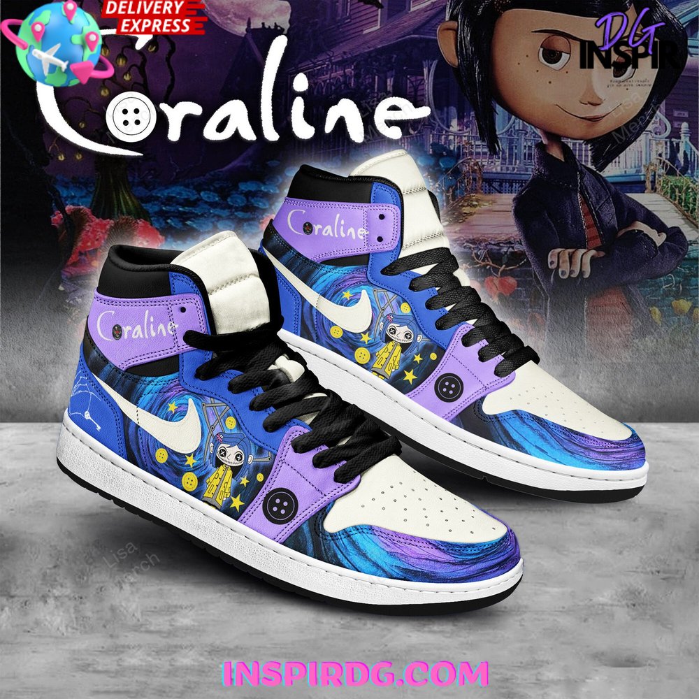 Ideafootwear Coraline AJ1 High Sneakers Shoes For Men And Women 7 ...