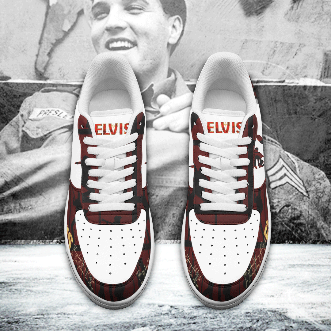 Ideafootwear Elvis Presley Air Low-Top Sneakers Shoes For Men And Wome ...