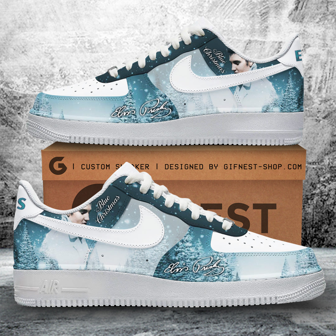 Ideafootwear Elvis Presley Air Low-Top Sneakers Shoes For Men And Women ...