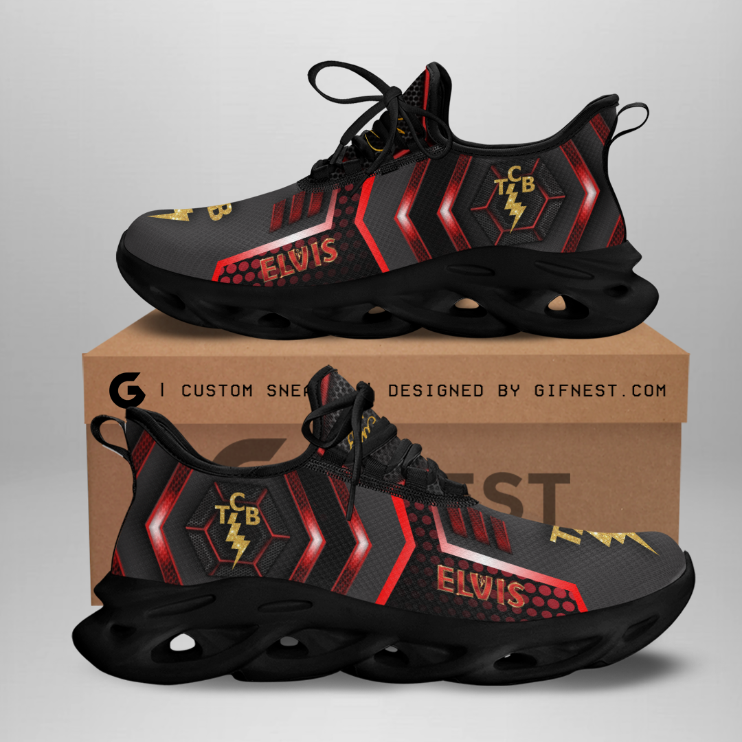 Ideafootwear Elvis Presley Max Soul Shoes Sneakers For Men And Women 1 ...