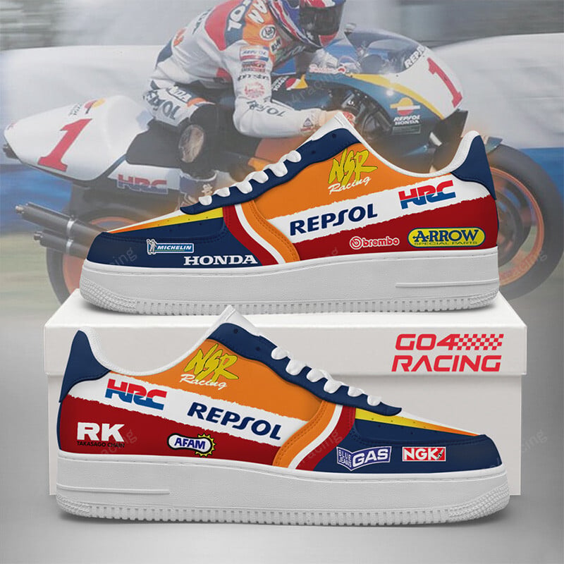 Ideafootwear Honda NSR500 Air Low-Top Sneakers Shoes For Men And Women ...