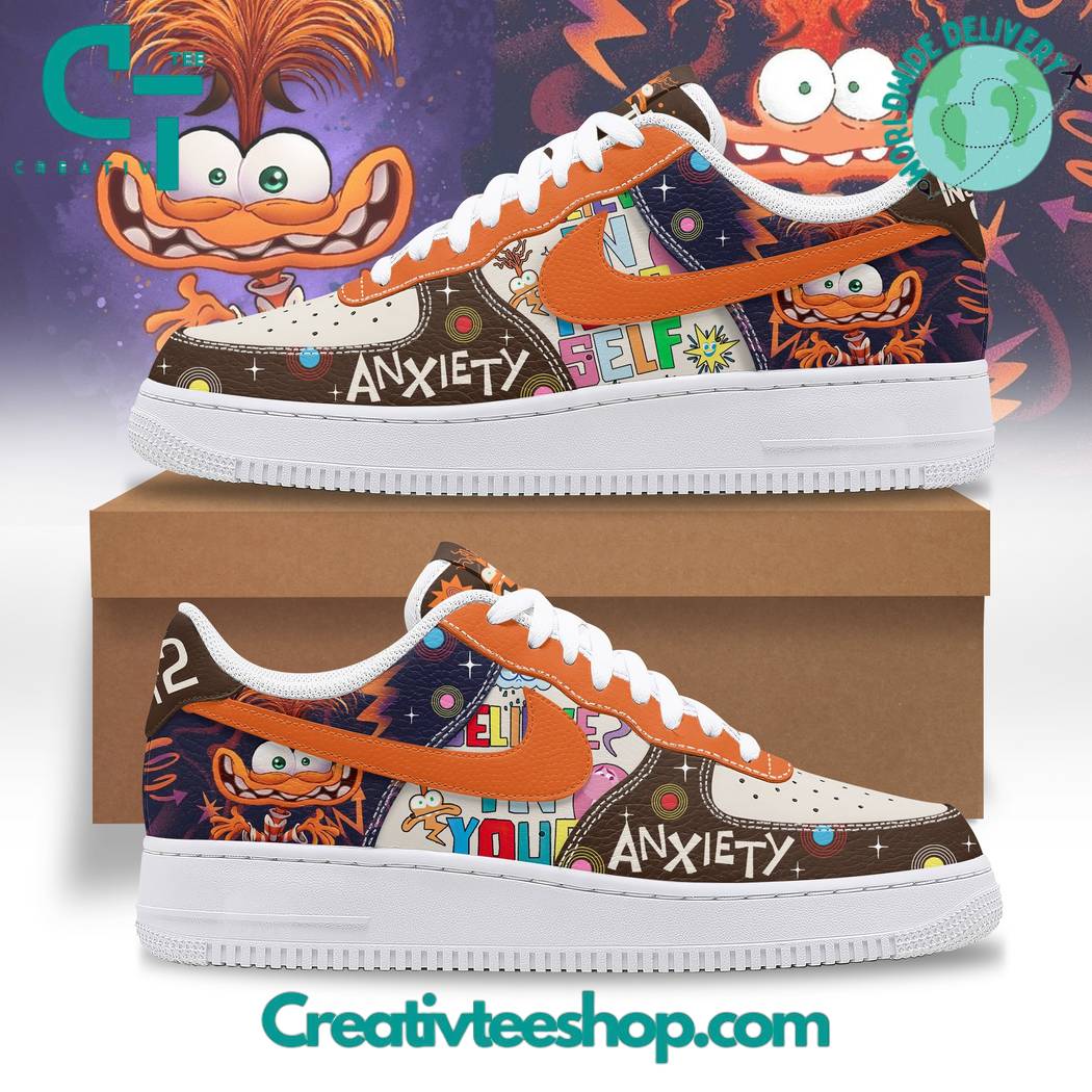 Ideafootwear Inside Out 2 Anxiety Air Low-Top Sneakers Shoes For Men ...