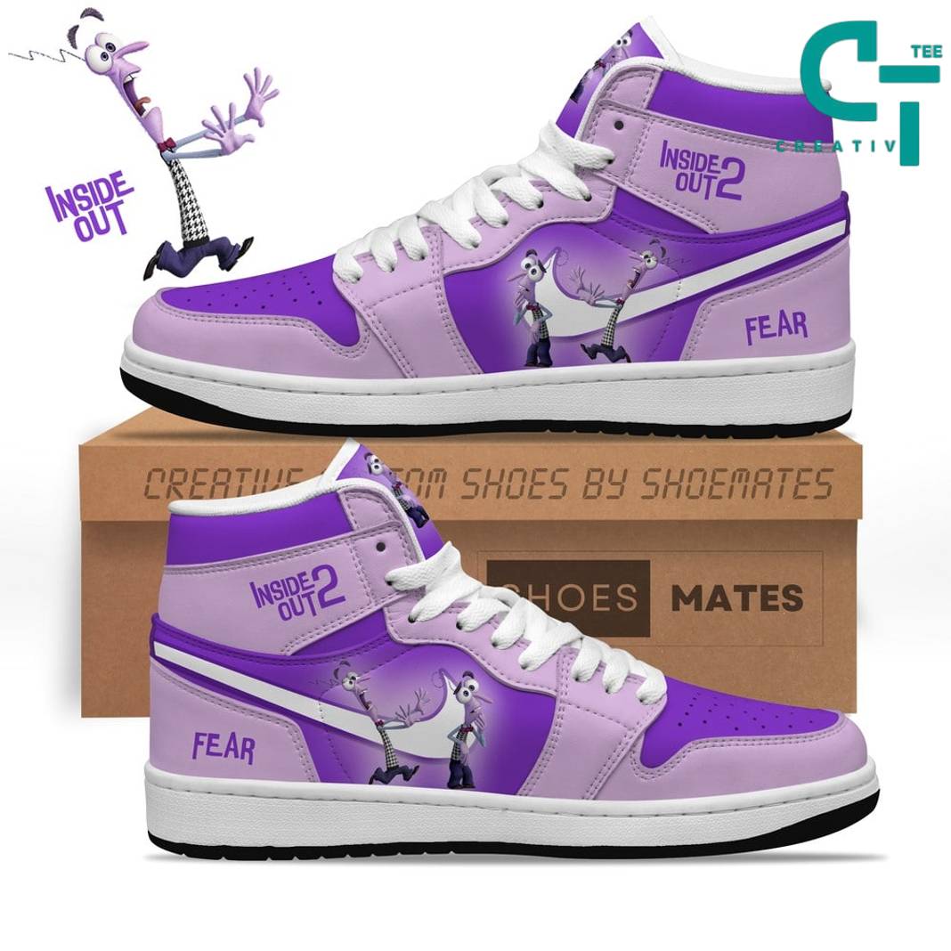 Ideafootwear Inside Out 2 Fear AJ1 High Sneakers Shoes For Men And Wom ...