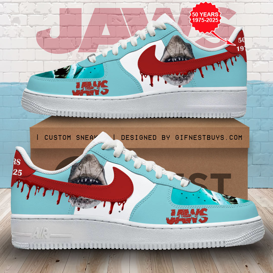 Ideafootwear Jaws Air Low-Top Sneakers Shoes For Men And Women 1 ...