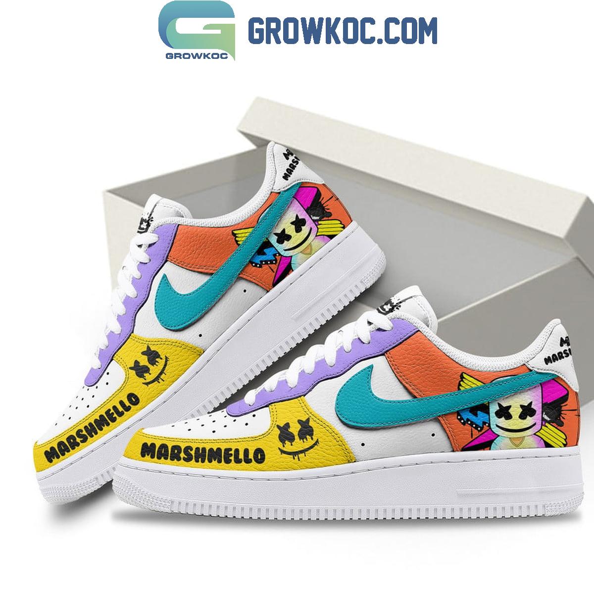 Ideafootwear Marshmello Air Low-Top Sneakers Shoes For Men And Women 1 ...