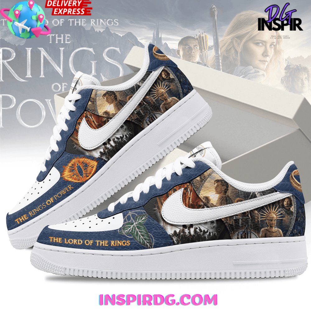 Ideafootwear The Lord of the Rings Air Low-Top Sneakers Shoes For Men ...