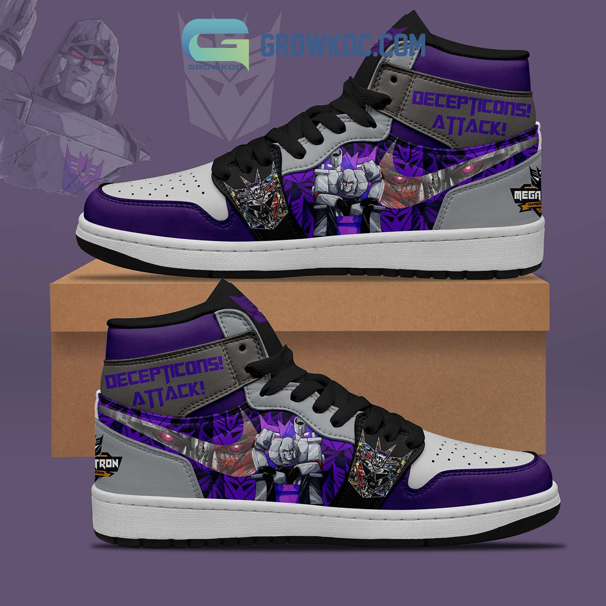Ideafootwear Transformer AJ1 High Sneakers Shoes For Men And Women 1 ...