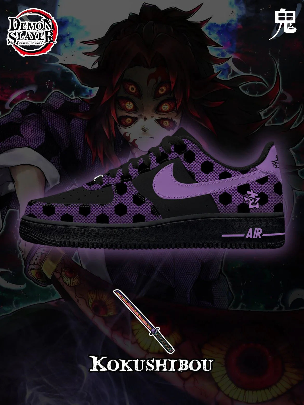 Ideafootwear Demon Slayer Air Low-Top Sneakers Shoes For Men And Women ...