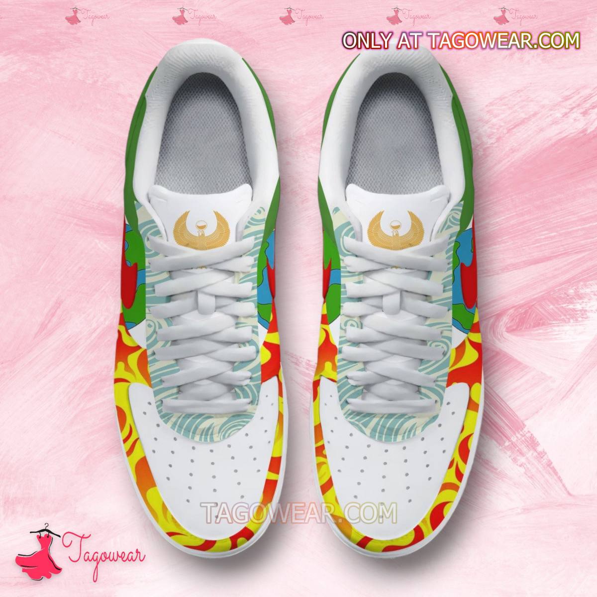 Ideafootwear Earth Wind And Fire Air Low-Top Sneakers Shoes For Men And ...