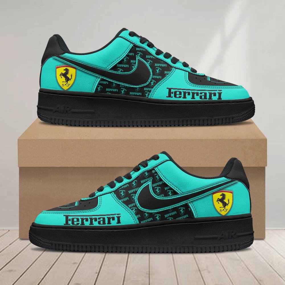 Ideafootwear Ferrari Air Low-Top Sneakers Shoes For Men And Women 1 ...