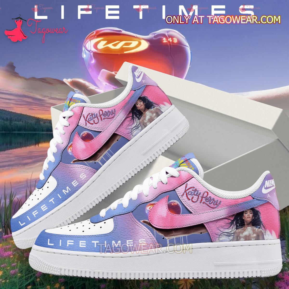 Ideafootwear Katy Perry Air Low-Top Sneakers Shoes For Men And Women 1 ...