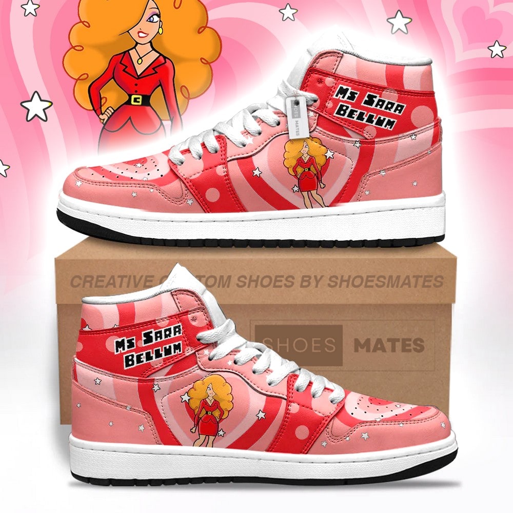 Ideafootwear Ms. Sara Bellum AJ1 High Sneakers Shoes For Men And Women ...