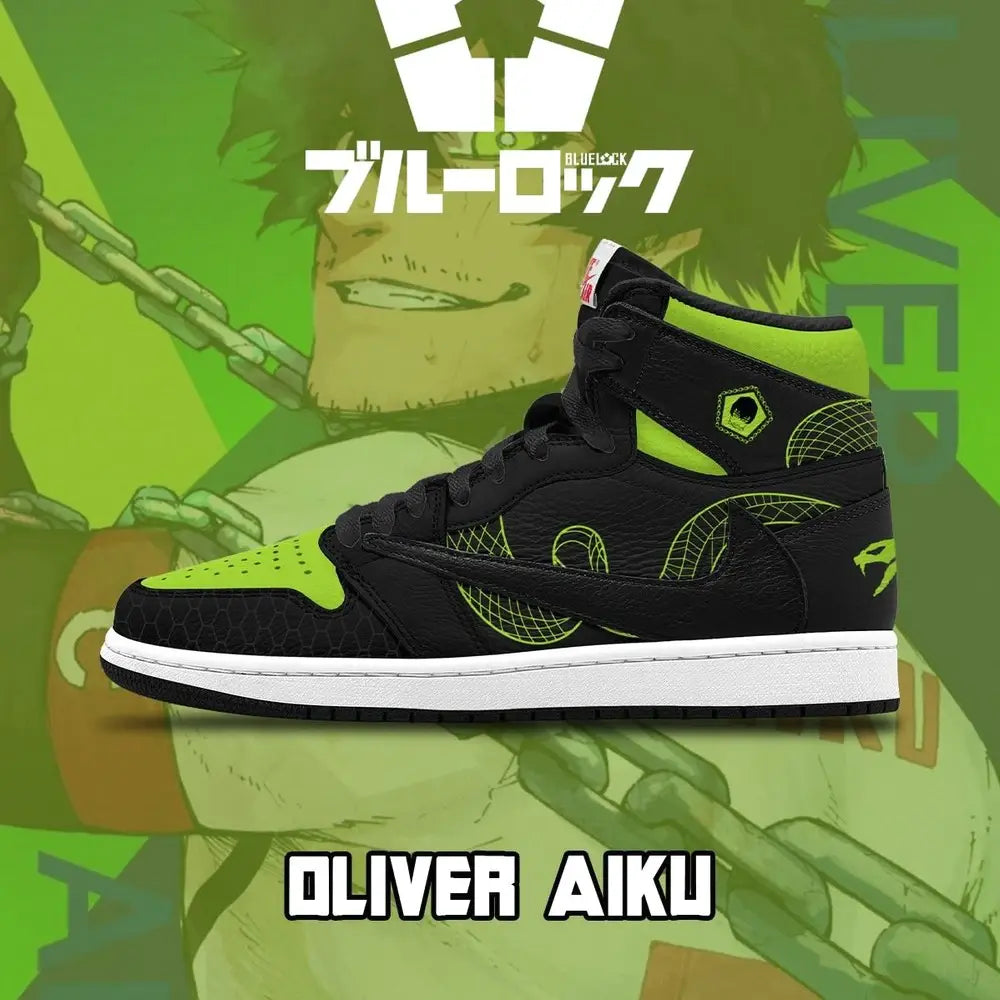 Ideafootwear Oliver Aiku V.1 Blue Lock AJ1 High Sneakers Shoes For Men ...