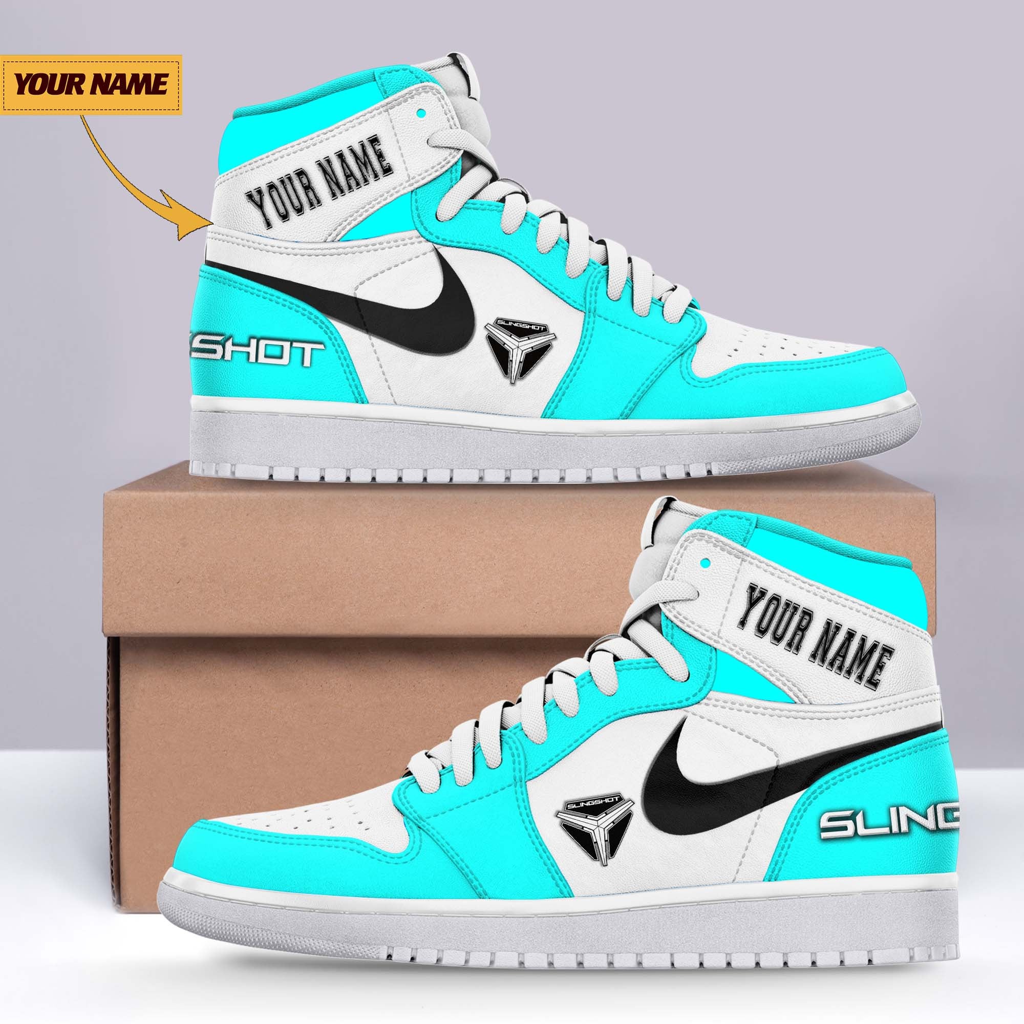 Ideafootwear Polaris Slingshot AJ1 High Sneakers Shoes For Men And ...